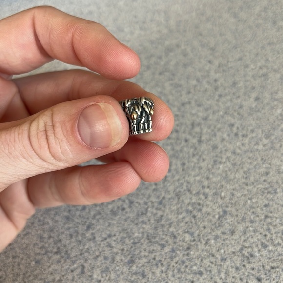 Pandora | Jewelry | Pandora Dualtone Palm Trees Charm | Poshmark